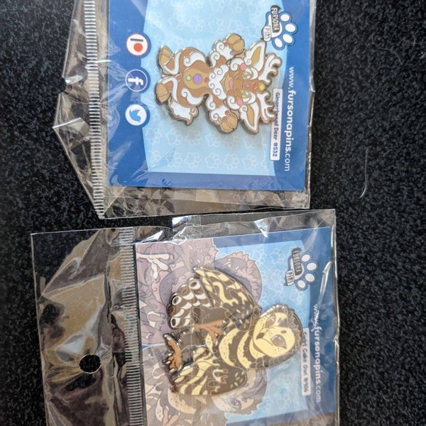 FURSONA PINS Rare Patreon Exclusive Enamel Pin Toy Floramancer Undead ...