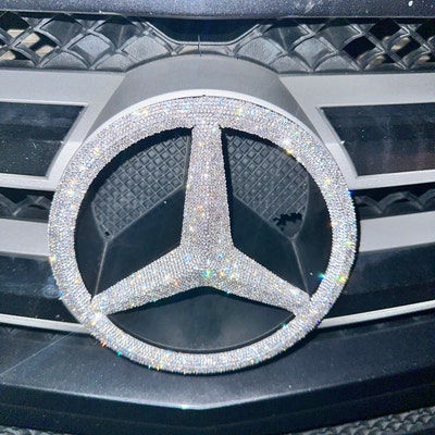 Rhinestone Bling Car Emblems,mercedes Benz 3D Emblem.only Nissan, H ...