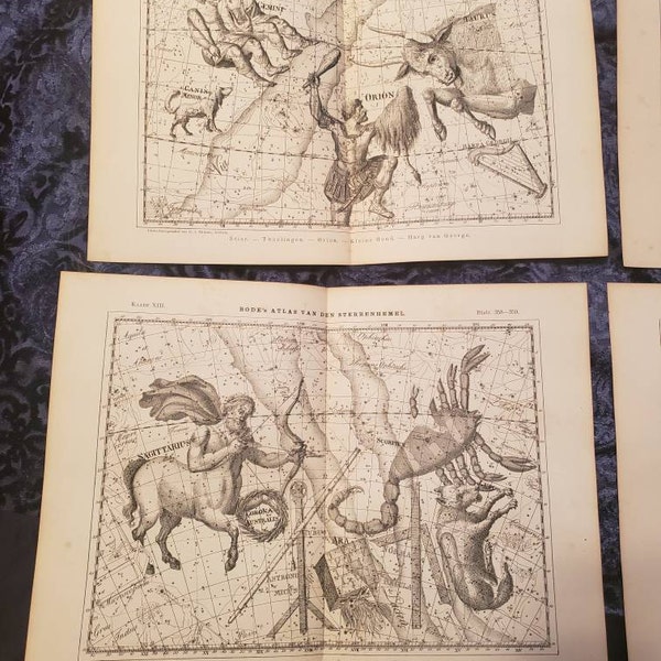 HOLLAND Old Map of the Netherlands and Belgium LARGE 1880 Original ...