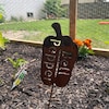 Garden Marker | Metal Art | Planter Box Signs | Vegetables Markers ...