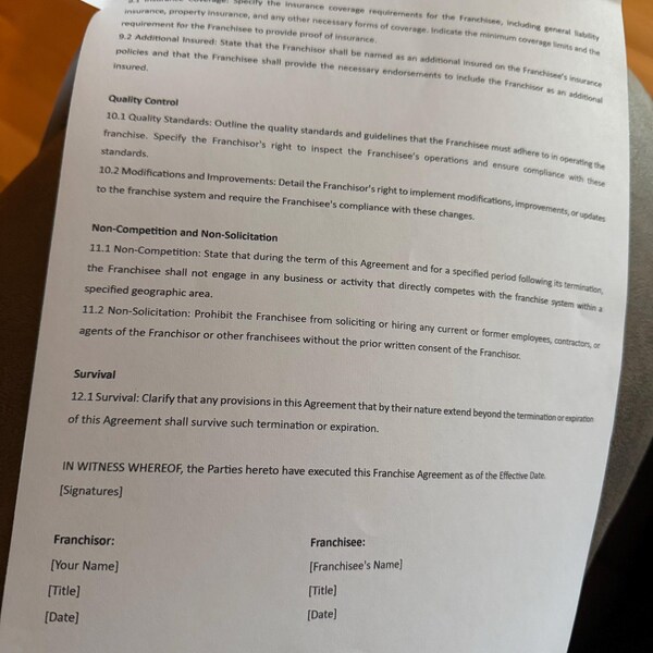 Speaker Contract Template Word & PDF - Editable / Customizable ...