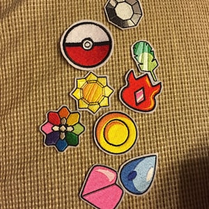 Embroidered Pokemon Pokeball Iron-on Patch - Etsy