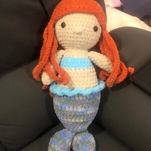 The Original Merbabies Amigurumi Pattern, Crochet Merbaby Plushie ...