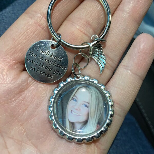 In Memory of Gift - Remembrance Gift - Memorial Keychain - Loss ...