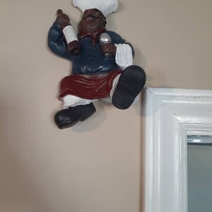 African American Black Chef Kitchen Bistro Italian Cooking | Etsy