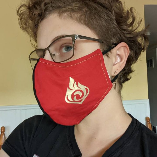 Genshin Impact Inspired HTV Face Masks *made to Order* - Etsy
