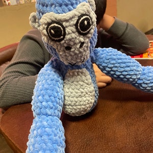 Crocheted Gorilla Tag - Etsy
