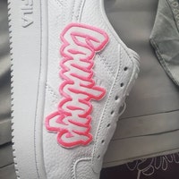 Cowboys Color Choice Mascot Team Name Words Iron on Applique ...