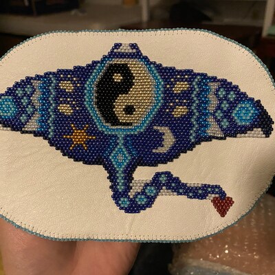 Long Native American Style Sea Turtle Seed Beaded Fringe - Etsy