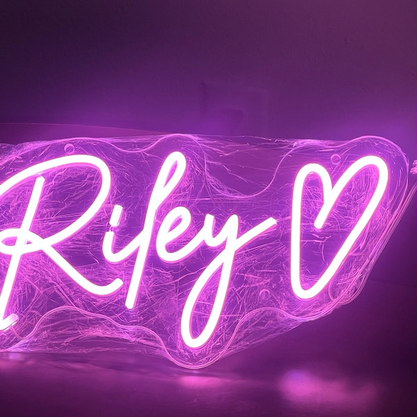 Custom Name Neon Sign for Kids, Kid Room Decorations, Home Decor Wall ...
