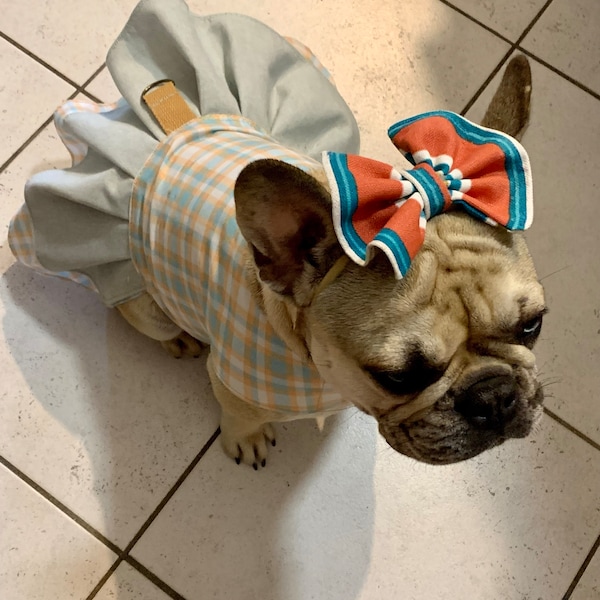Pugs Dress Sewing Patterns Frenchies Dress, Sewing Video Tutorial (3 ...