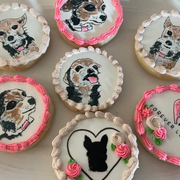 Puppy Dog Theme Cookies - Etsy