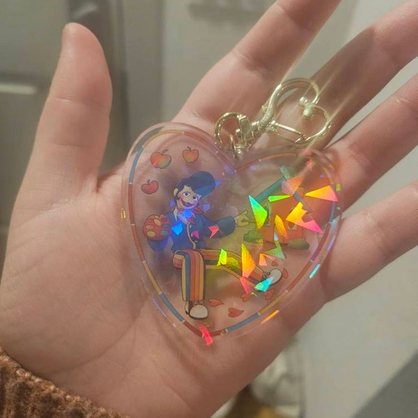 Julie Joyful (welcome Home) Two-sided Holographic Charm - Etsy