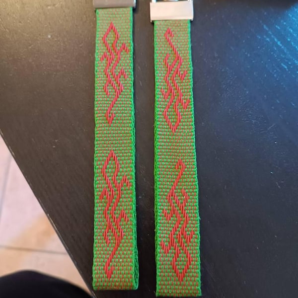 Inkle Weaving - Letter Chart, How to Weave Letters on a Warp-faced Band ...