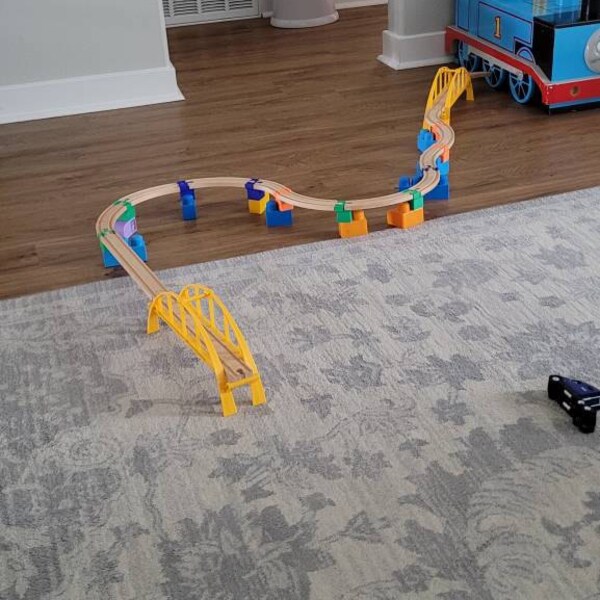 Toy Train Track 4-way Cross Intersection - Etsy