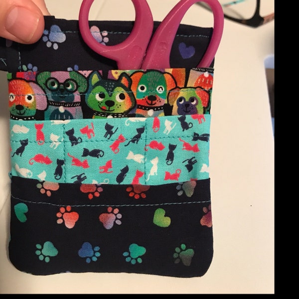 TUTORIAL - PDF Scrub Pocket Organizer - Nurses Pocket Organizer ...