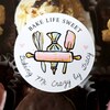 Personalized Stickers, Business Bakery Stickers, Bakery Business ...