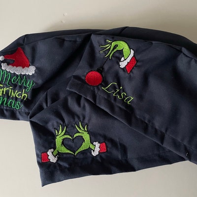 The Grinch Christmas Machine Embroidery Files 4x4 6x6 Hoop - Etsy