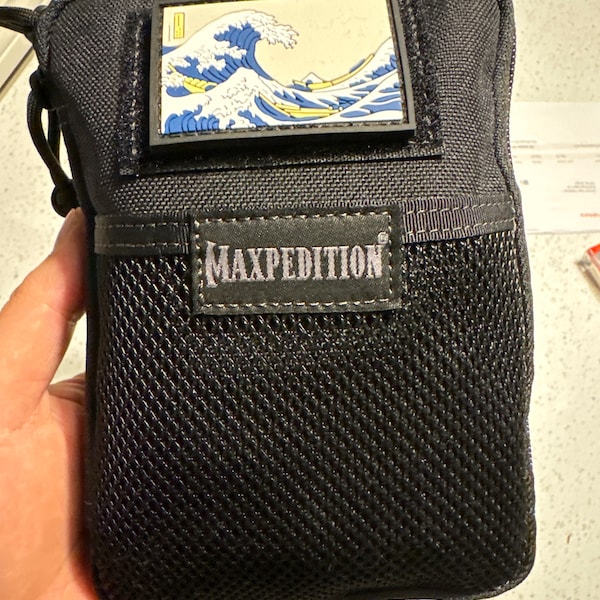 The Great Wave GITD EDC Patch *new Colourway - Etsy