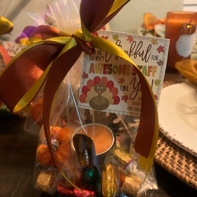 Thank You Gift Tags, Teacher Staff Employee Nurse Volunteer Staff ...