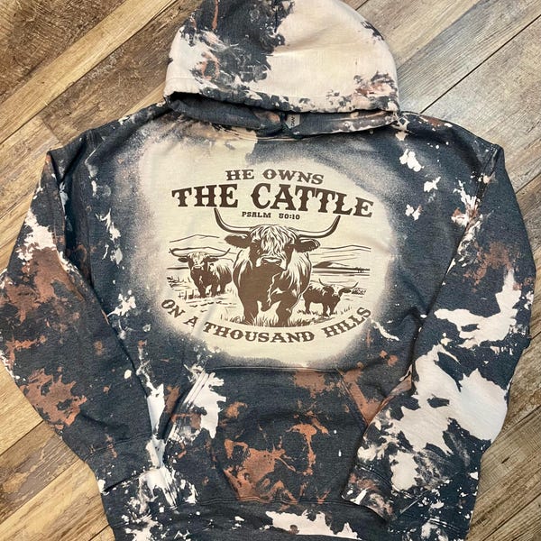 Bleached Blank Pocket Design/back Race Hooded Sweatshirt Checkered ...