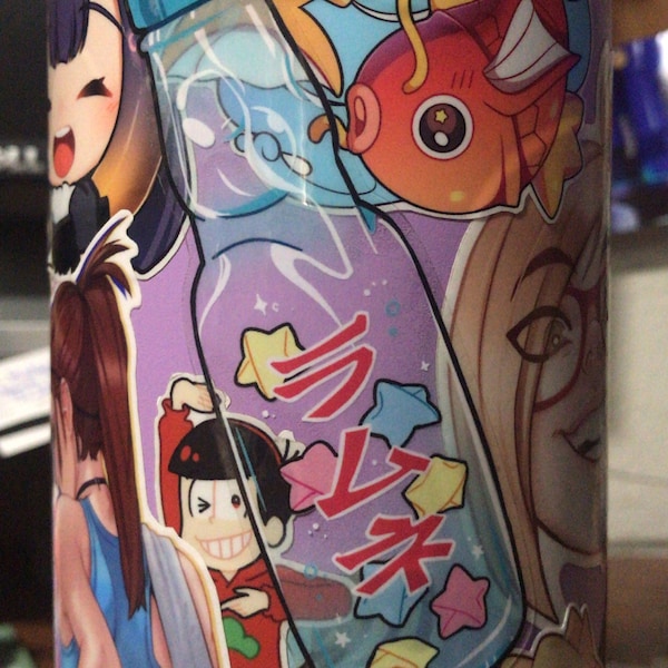 Ramune - Clear Vinyl Sticker - Etsy