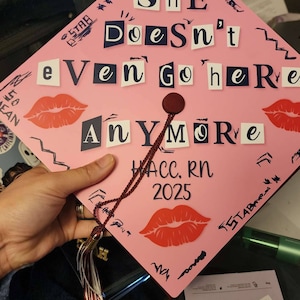 Holy Cow Printed Graduation Cap Topper, Cow Print Graduation, Grad Gift ...