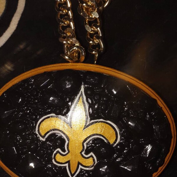 49ers Red and Black Bling Chain San Francisco 49ers Chain San Francisco ...