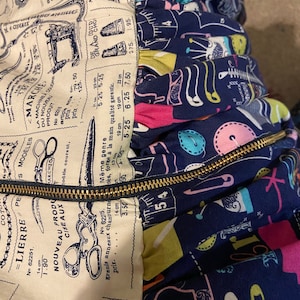 YKK NAVY (560) Gold Brass Zipper 10 13 18 20 23 25 28 30cm 36cm 41cm ...