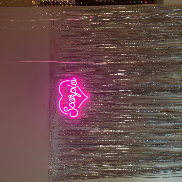 Customizable Zodiac LED Neon Wall Art,led Neon Sign for Zodiac Home ...