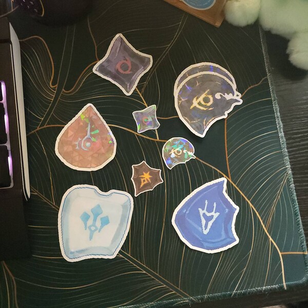 FFXIV Inspired Pixel Job Stone Sticker Viper - Etsy