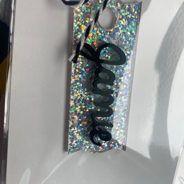 Acrylic Backpack Tag 3D Name Tag Name Tag Personalized Acrylic Kids ...