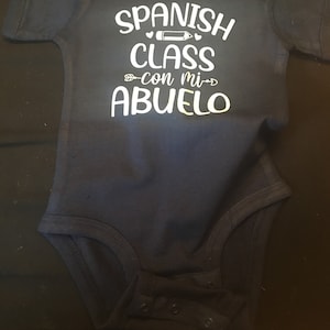 Feliz Cumpleanos Papa Spanish Baby Bodysuit One Piece Toddler | Etsy