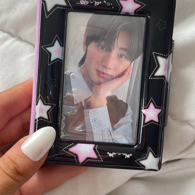 Kpop Photocard Frame Card Heart Beam Deco Frame Kpop - Etsy