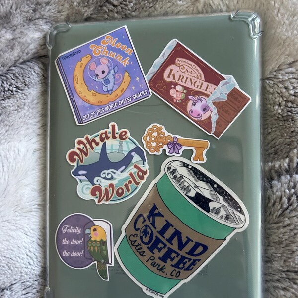 Nancy Drew 7 Keys Elka's Laptop Stickers Sticker Sheet Laptop Gaming ...