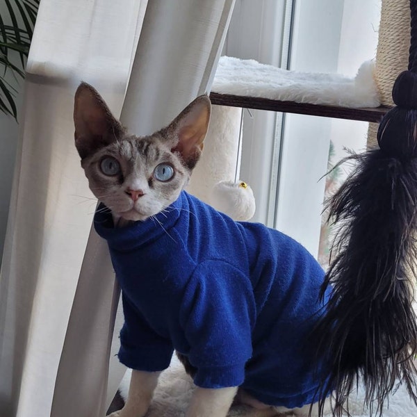 Clothes for Cats, Cat Bathrobe: Handmade Luxury for Your Feline Friend ...