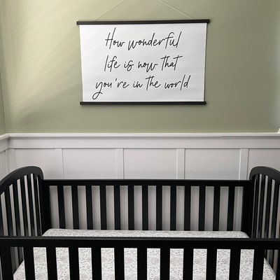 Christmas Eve Art Holiday Decor Hanging Canvas Living - Etsy