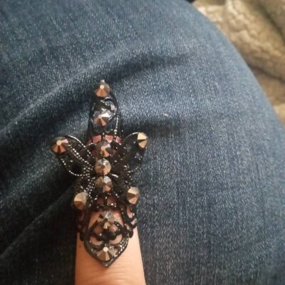 Steel Claws,silver Claw Rings,metal Nail Guards,claw Rings,nail Guards ...