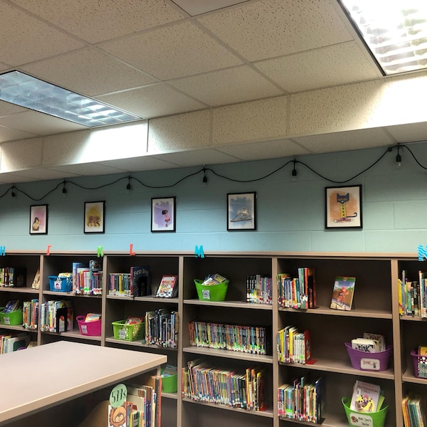 Dewey Decimal Classification Poster Set: Library Classroom Decor ...