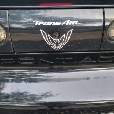 Vinyl Rear Letters Overlay Decal Stickers 1993-2002 Camaro Ss - Etsy