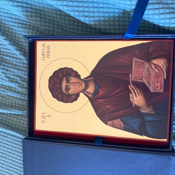 Saint John the Baptist - Icon on Solid Wood With 22 Karat Gold Leaf ...