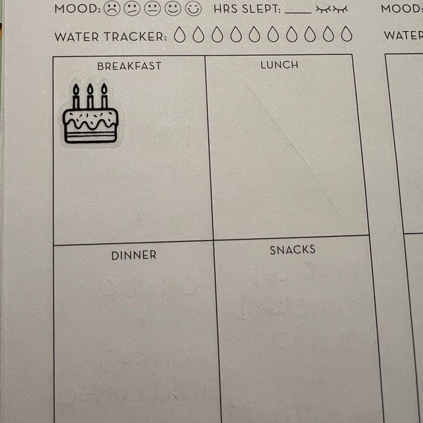 35 Monthly Divider Tabs Bullet Journal Binder Tabsplanner Tabs Bullet ...