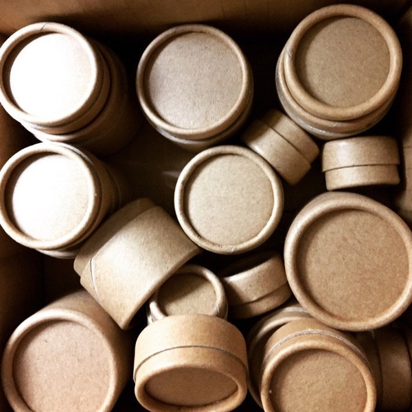 Eco Jar Variety Pack - 21 PACK - Kraft Cardboard 100% Wax Lined ...