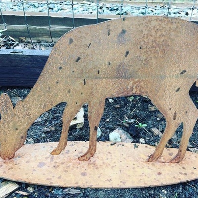 Rusty Metal Otter Outdoor and Garden Art Gift Otter Garden - Etsy UK