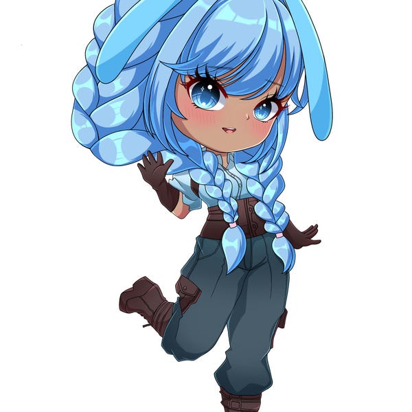 Custom Chibi Anime, Chibi Character, Custom Chibi Commission, Chibi Pfp ...