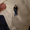 African American Black 2-50pcs 1:48 35mm Figure Miniature People Mini ...