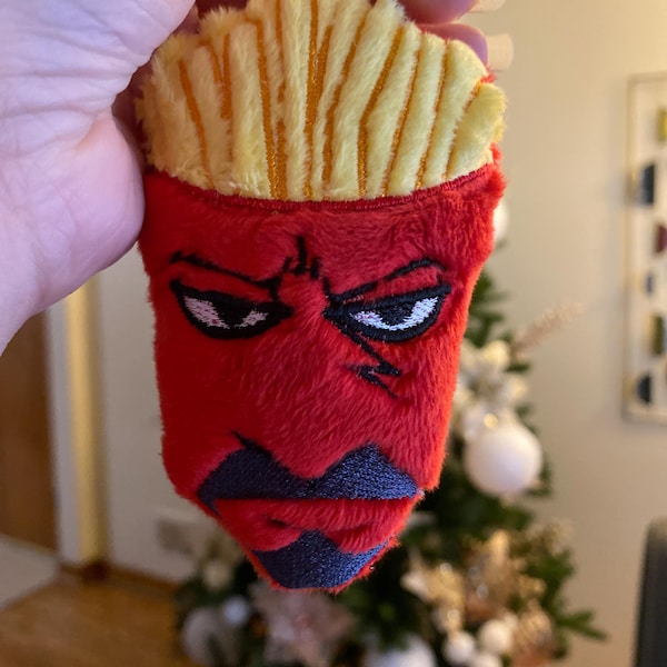 Frylock Aqua Teen Hunger Force ATHF Plush Keychain - Etsy