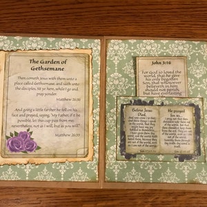 KJV Inspirational Bible Verse Ephemera Junk Journal Ephemera - Etsy
