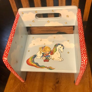 Storybook Youth Chair Hand Painted Kids Furniture Painted | Etsy