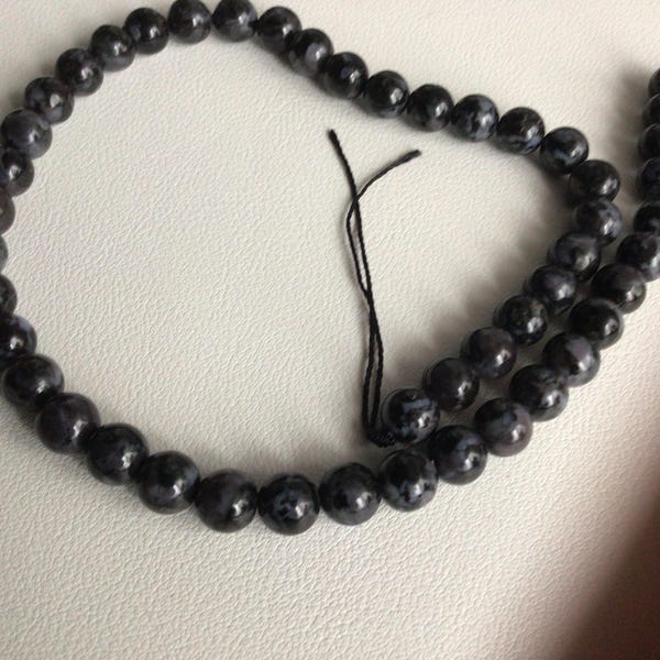 AAA Indigo Gabbro 4mm 6mm 8mm 10mm Round Beads Aka Mystic Merlinite 15. ...